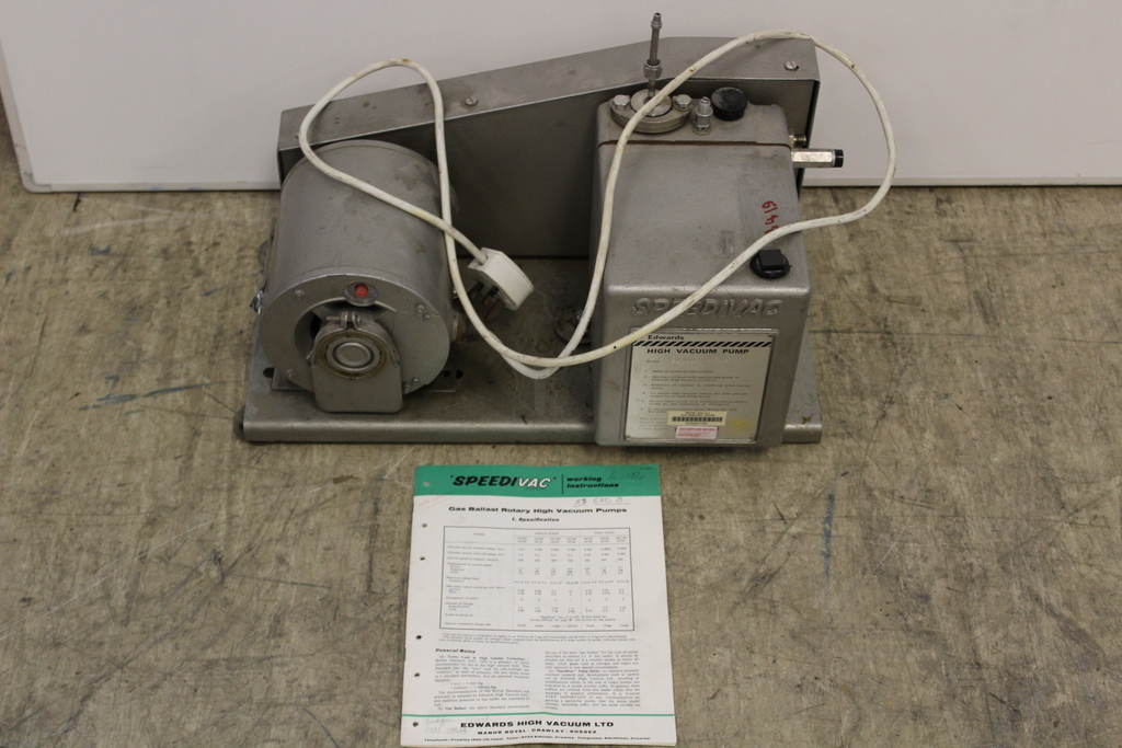 Speedivac High Vacuum Pump ED100