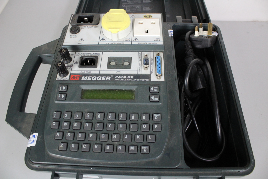 Megger PAT4 DV Portable Appliance Tester