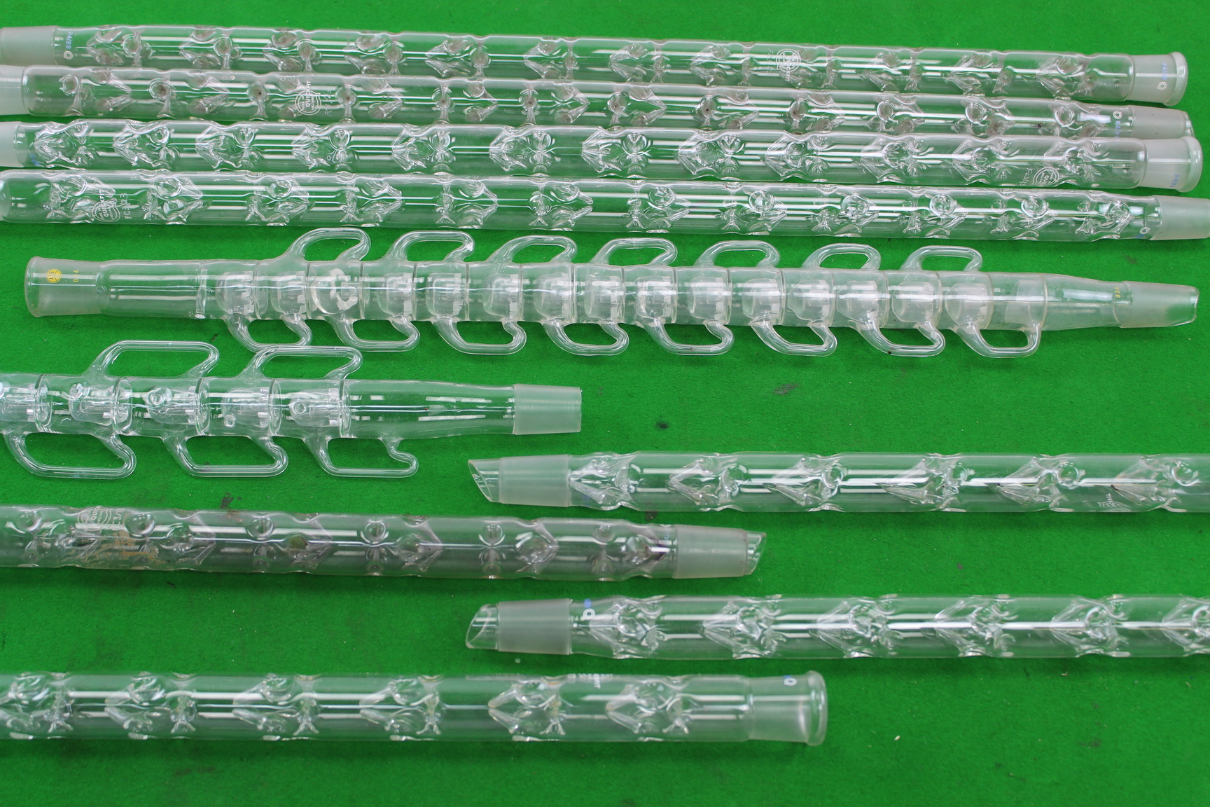 Set of Distillation Columns Laboratory Lab Jointed Glassware