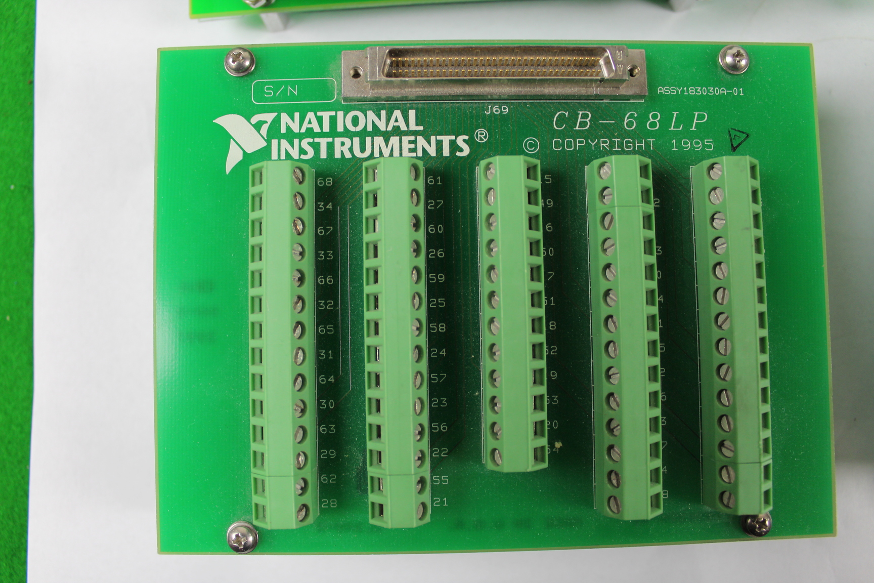 National Instruments CB-68LP terminal Connector Blocks x 8