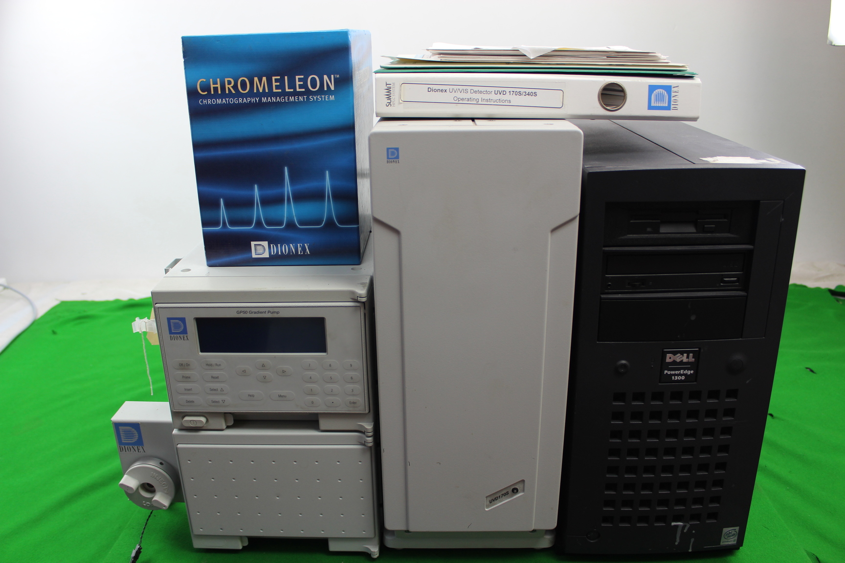 Dionex Chromatography System UVD170S Detector GP50 Gradient Pump ...