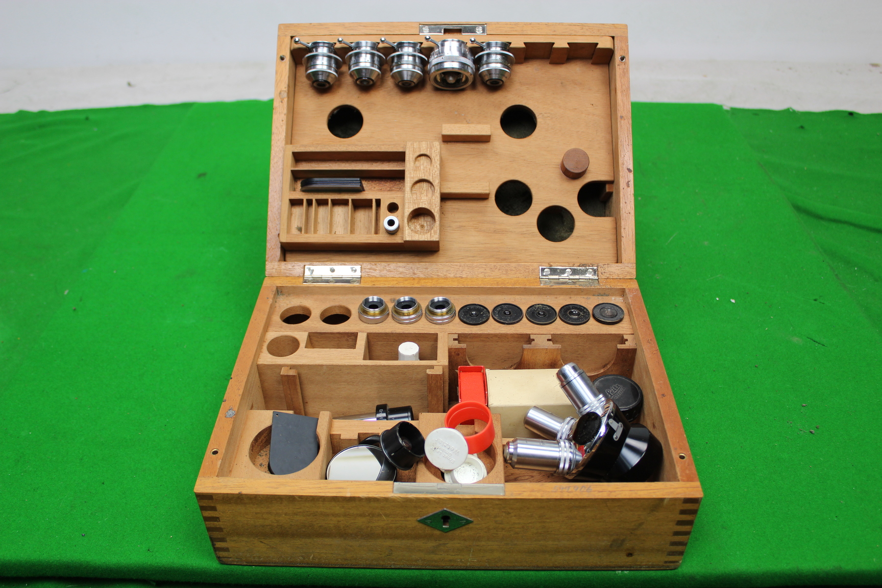 Fabulous set of Vintage Leitz Wetzlar 22-100 Microscope Lens ...