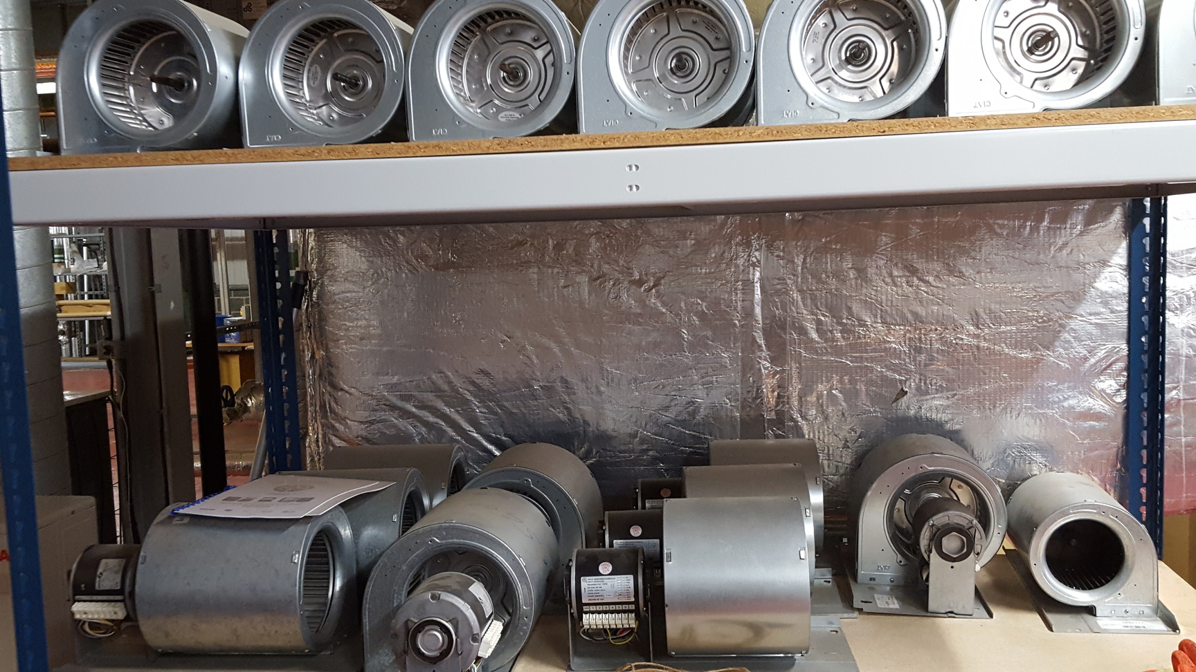 Large lot 20 New Axial Fans: Nuaire AX31X-421, Sisme K48410M02284 ...