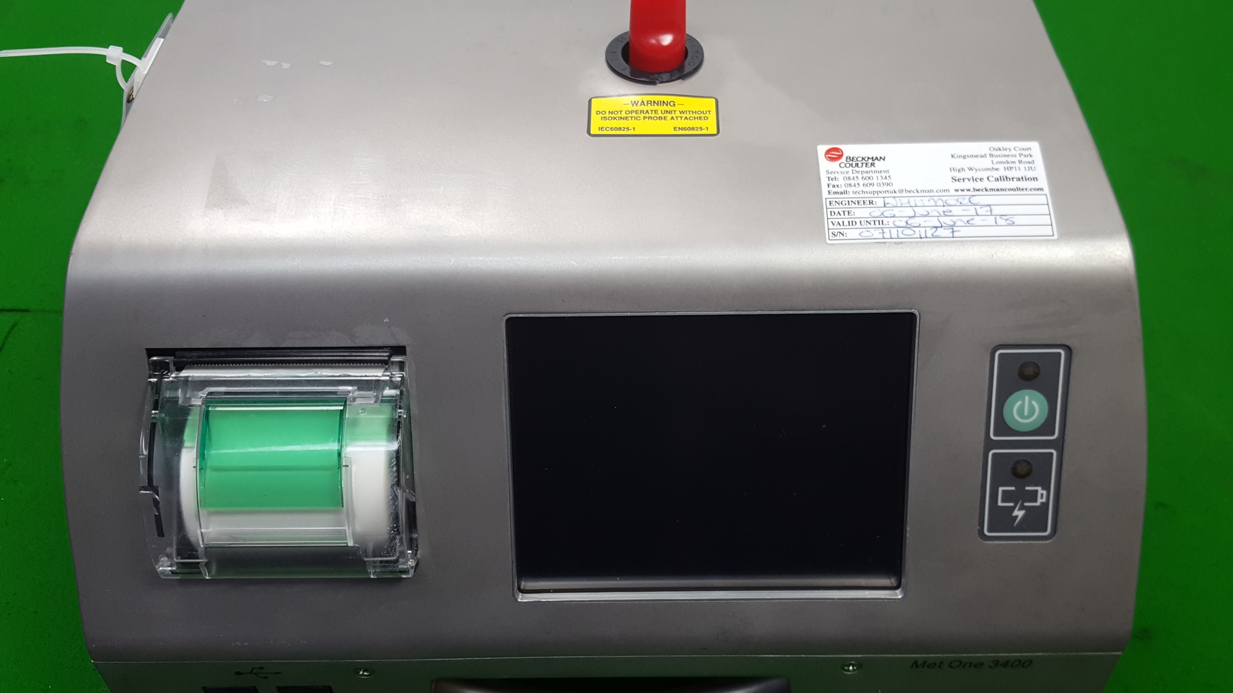 Hach Met One 3425 Portable Airborne Particle Sampler Analyser