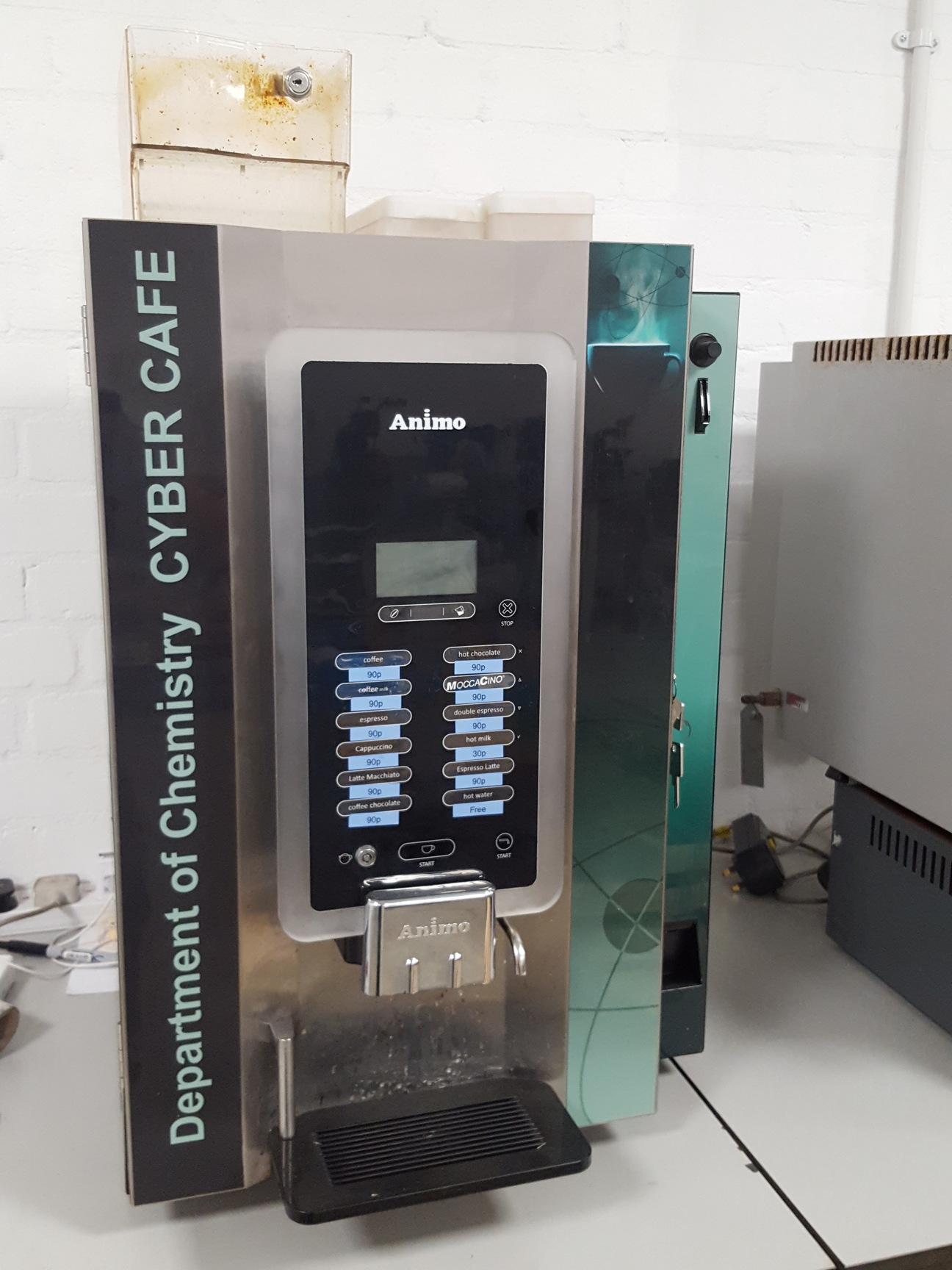 Animo Optifresh Coffee Machine OB 3XL Dispenser Mei CF 7900 Cashflow ...