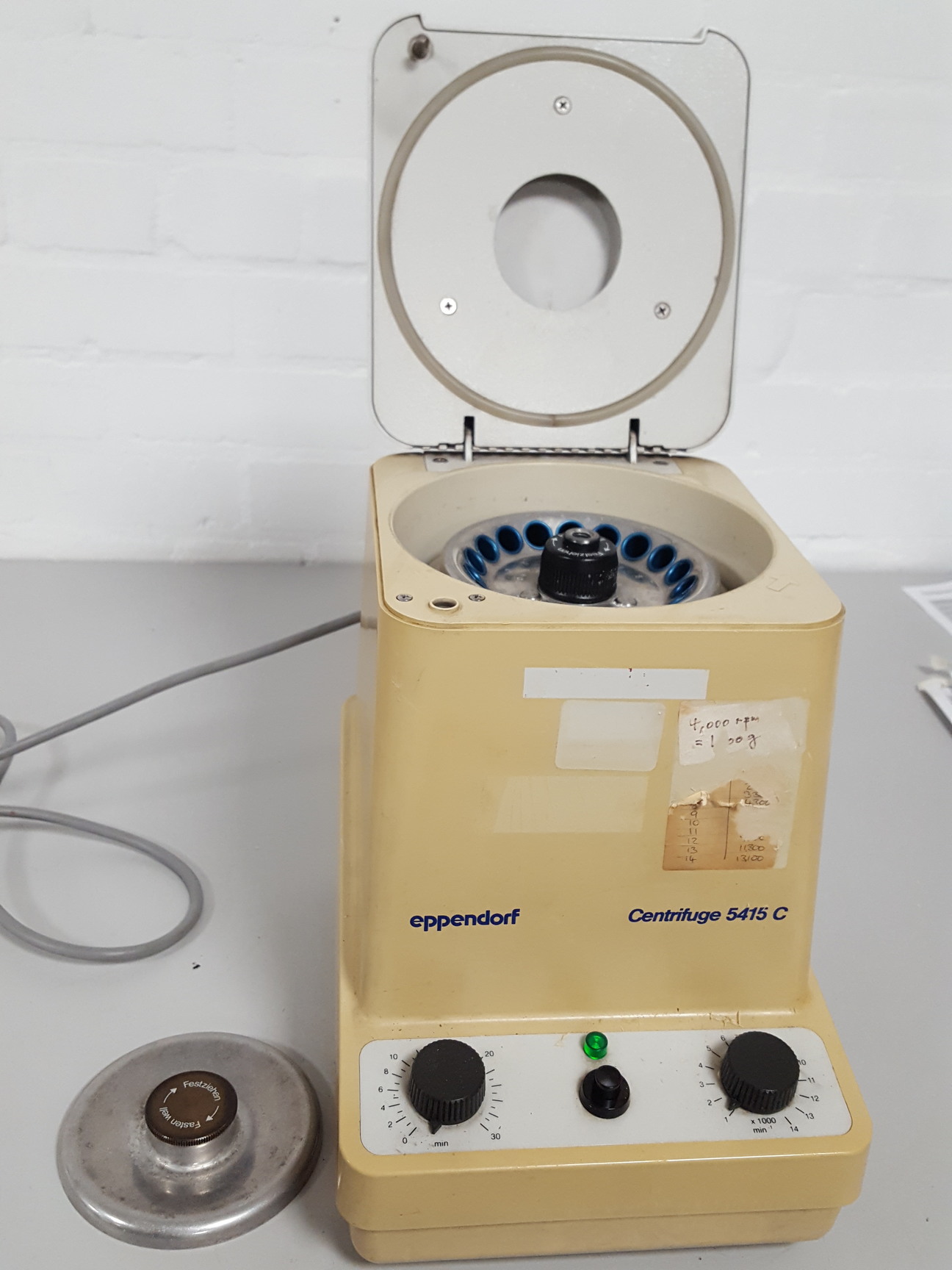 Eppendorf Benchtop Microcentrifuge Bench Top Centrifuges