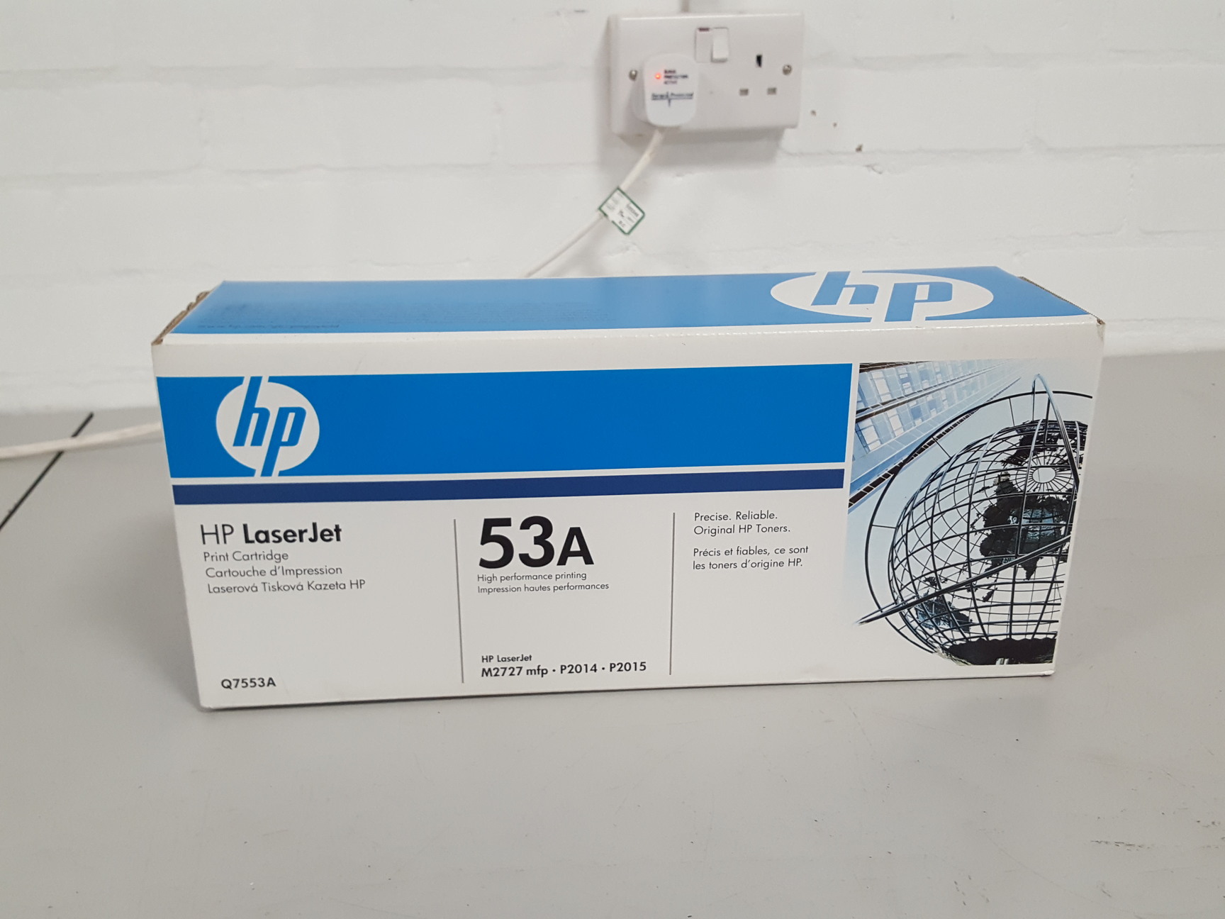 HP 53A Black Original LaserJet Toner Cartridge Q7553-00902