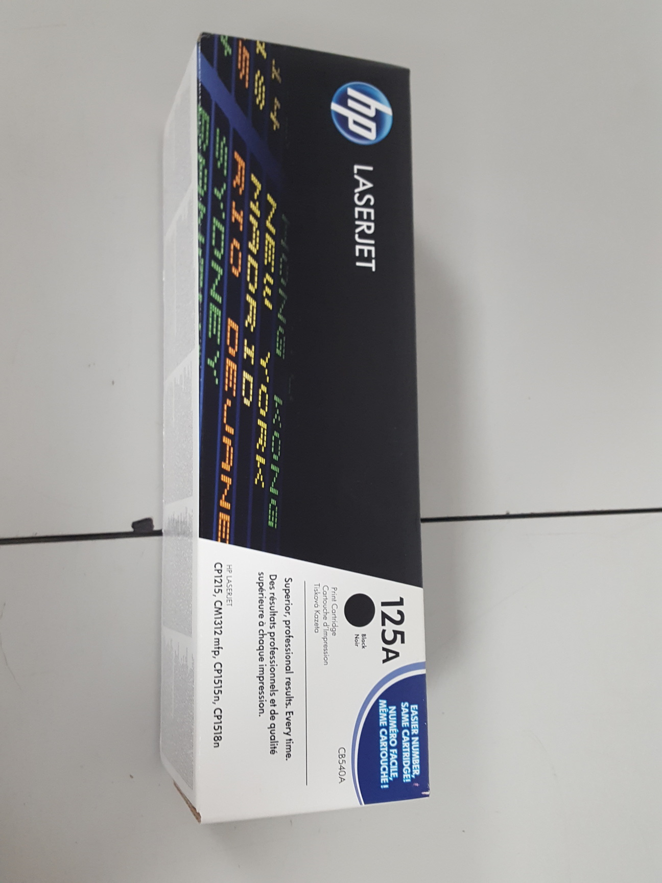 HP 125A Black Original LaserJet Toner Cartridge Printer Ink