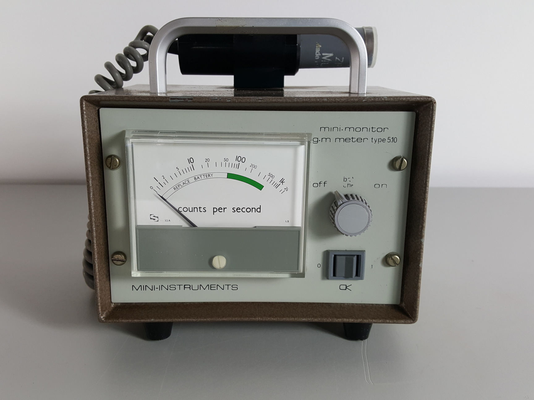 Mini-Instruments Type 5.10 Mini Monitor Geiger Counter (Spares ...