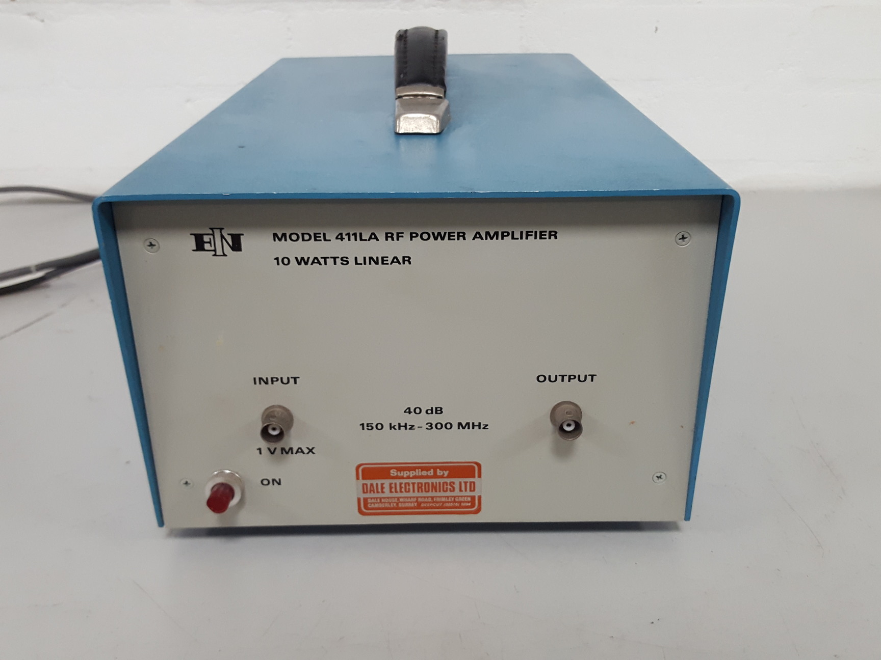 ENI Model 411LA RF Power Amplifier Lab