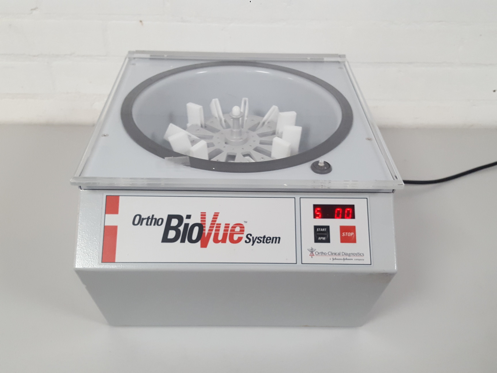 Ortho BioVue System Benchtop Centrifuge Blood Testing System Lab 1500rpm