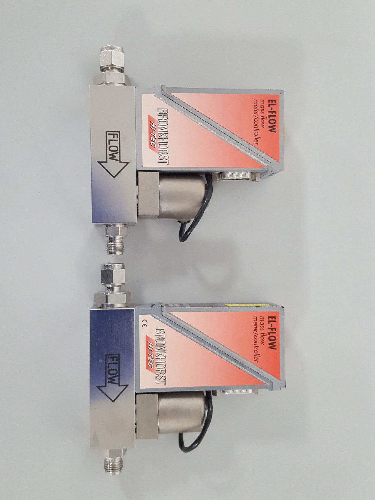 2x Bronkhorst Hi-Tec El-Flow Mass flow Meter / Controllers Lab
