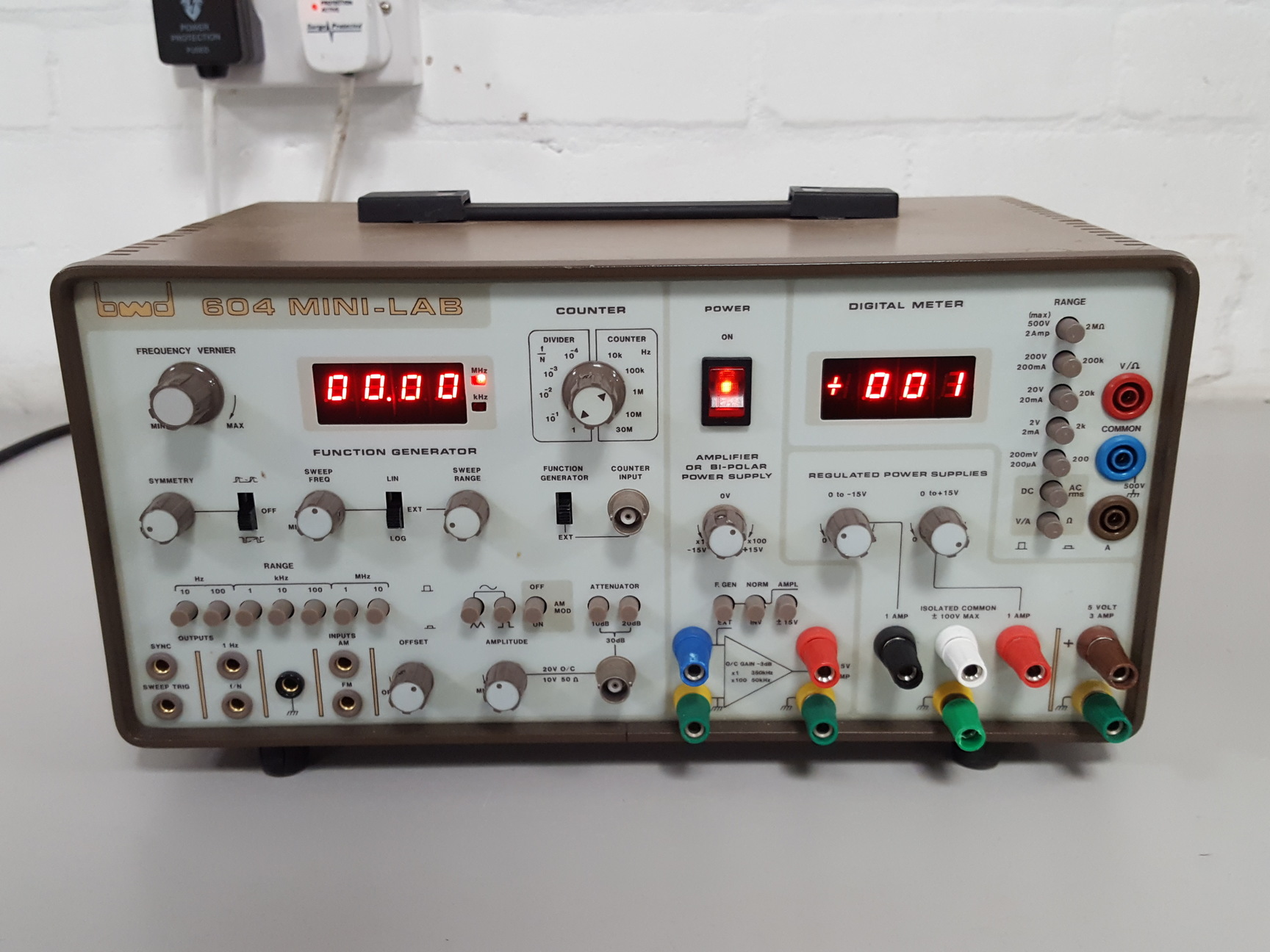 McVan Instruments BWD 604 Mini-Lab Ver 2. Function Generator Lab