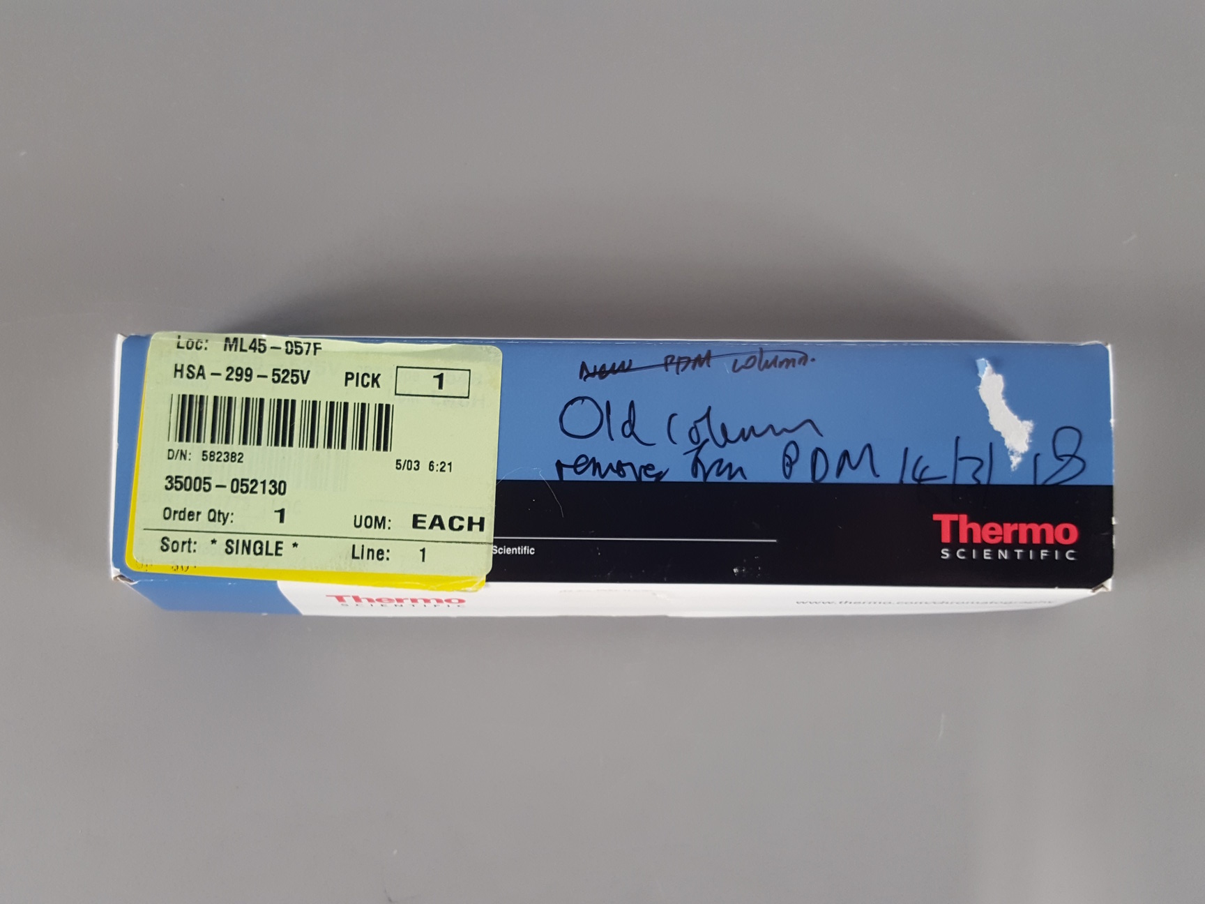 2x Thermo Scientific Hypercarb 50 x 2.1mm HPLC Columns Part No 35005 ...