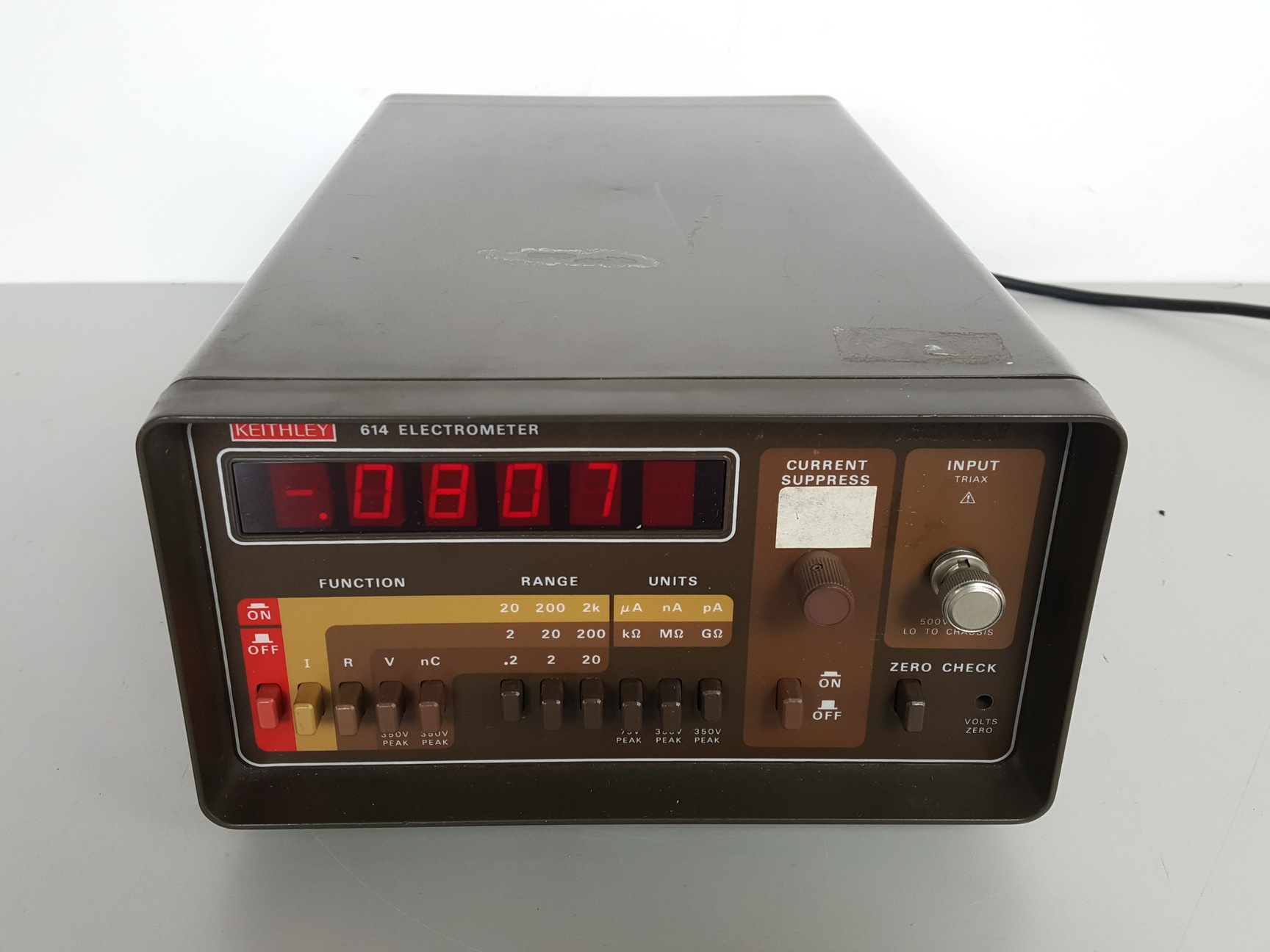 Keithley 614 Electrometer Lab