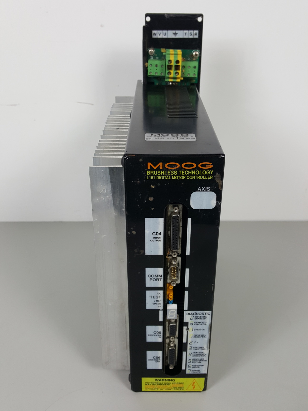 MOOG Brushless Technology L151 Digital Motor Controller Model - L151-004