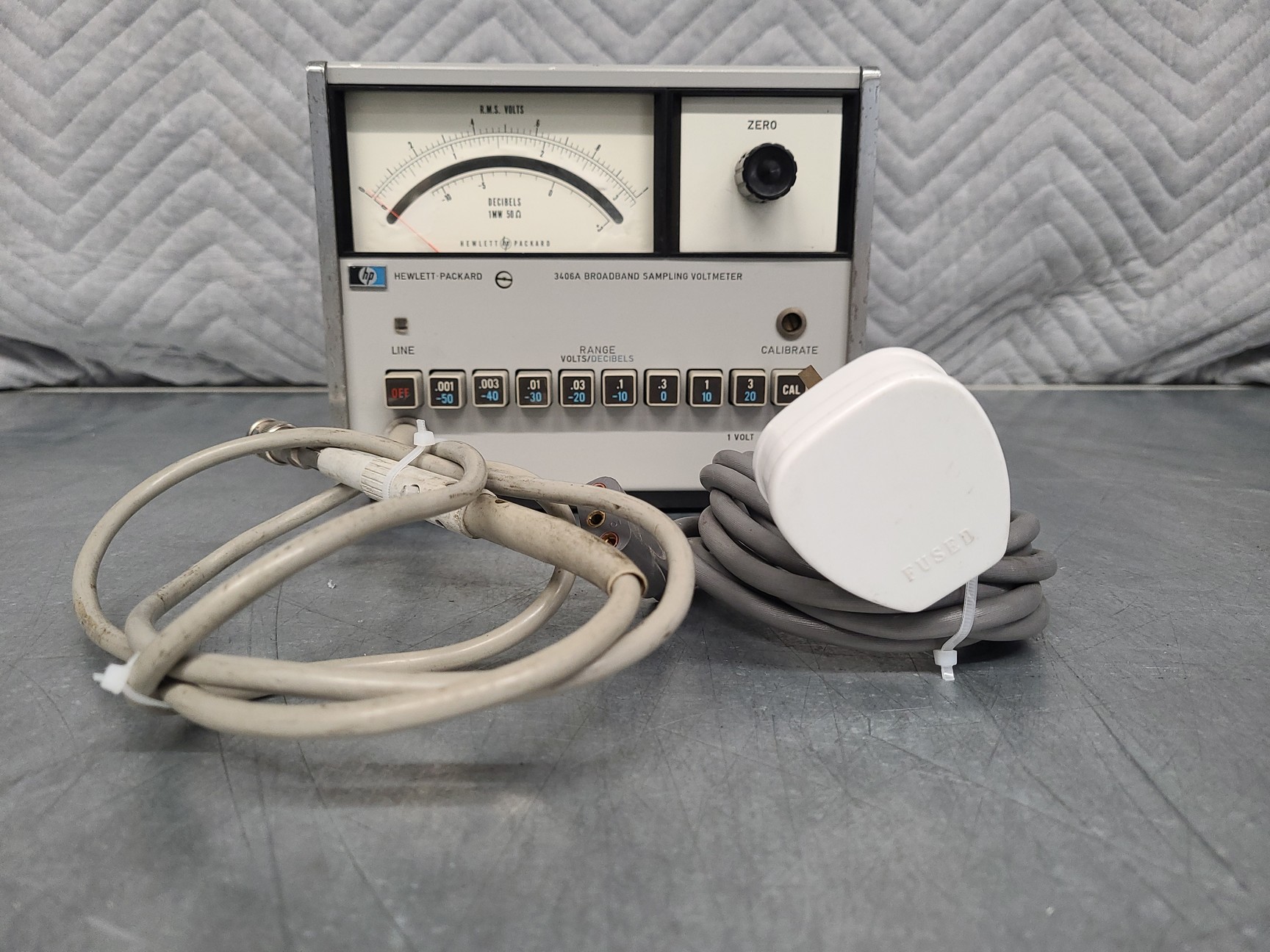 Hewlett Packard 3406A Broadband Sampling Voltmeter with Probe Lab