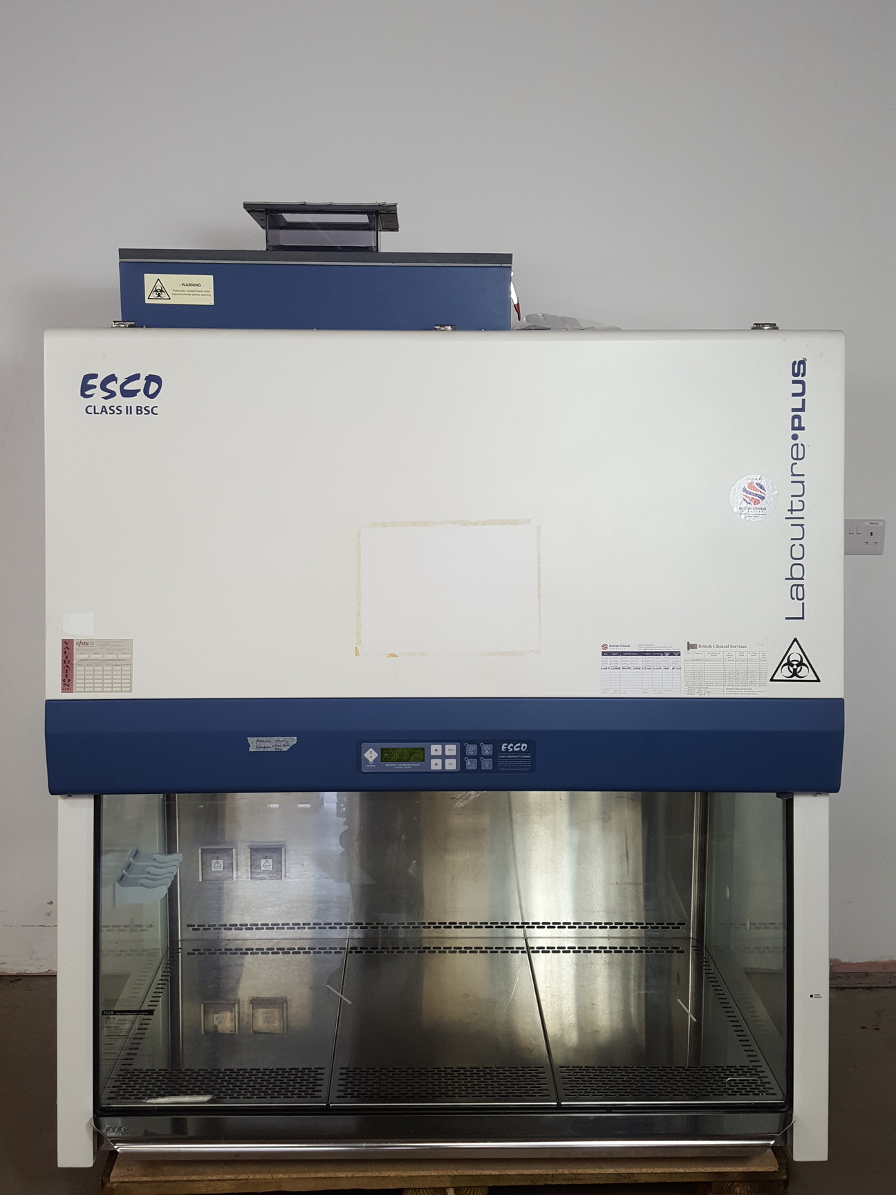 ESCO Class II LP2 BSC Lab Culture Plus Microbiological Safety Cabinet Lab