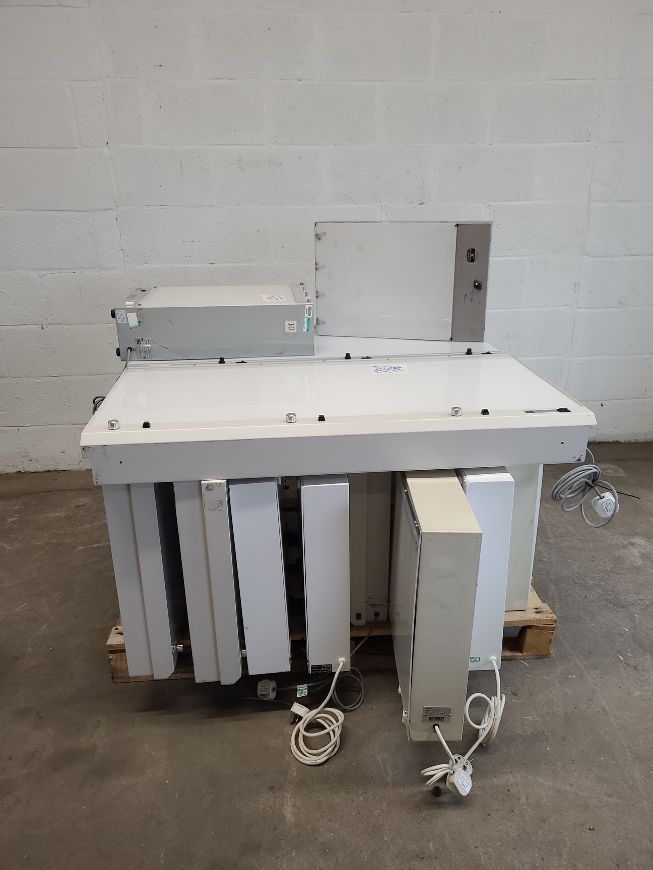 Job Lot of 12 Laboratory Light Boxes/Illuminators - X-Ray Film Viewers Lab