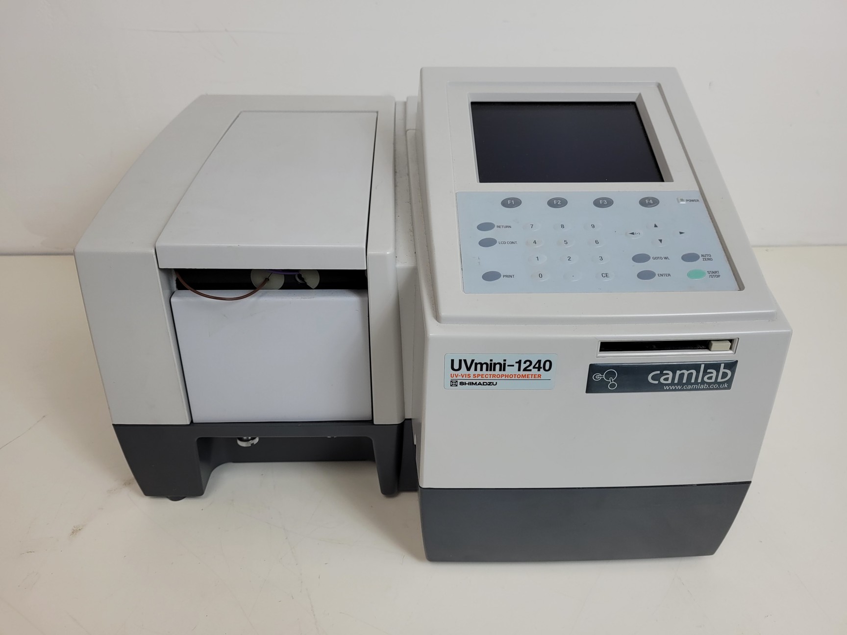 Shimadzu Camlab UV-VIS Spectrophotometer UVmini -1240 Cat no. 206-24000-38 Lab