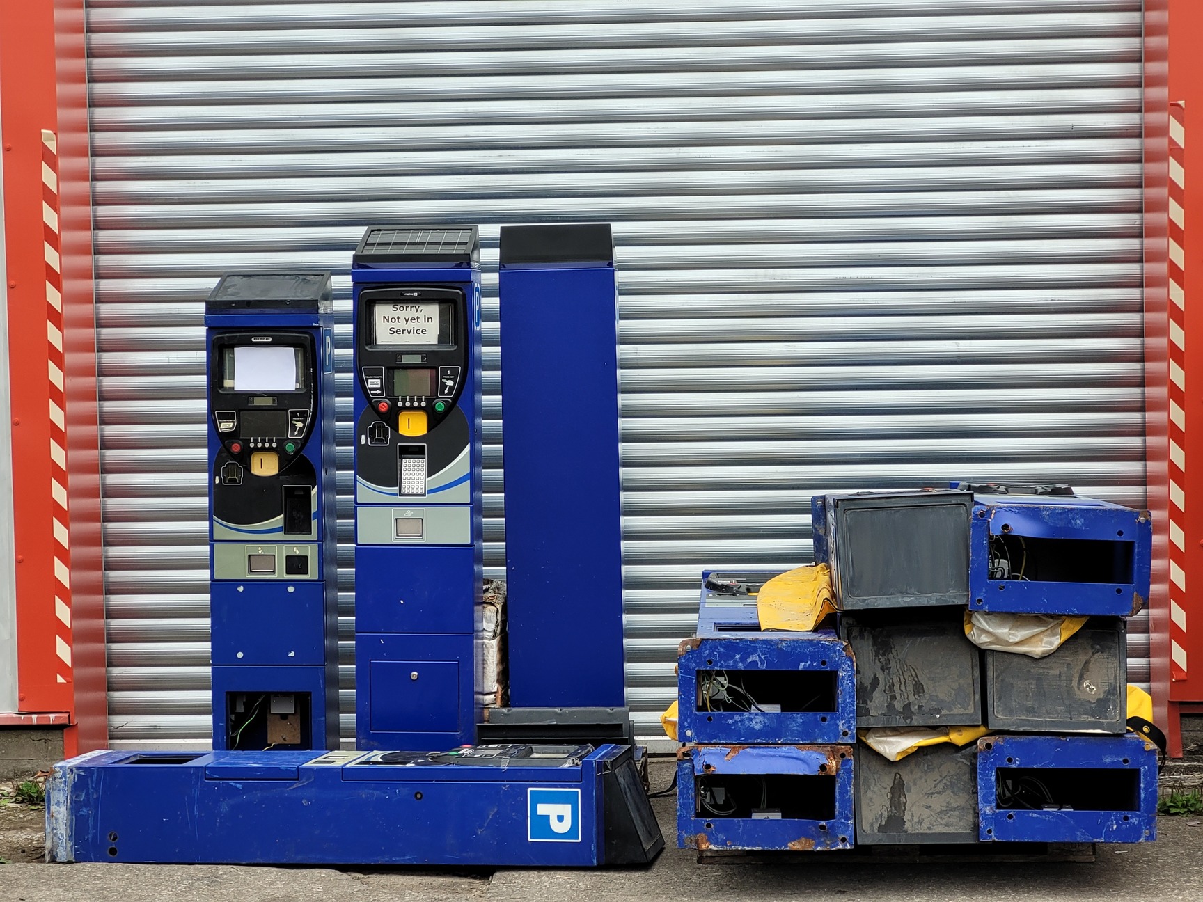 12 x Metric Digital Keypad Pay & Display Car Park Parking Meters Ticket ...