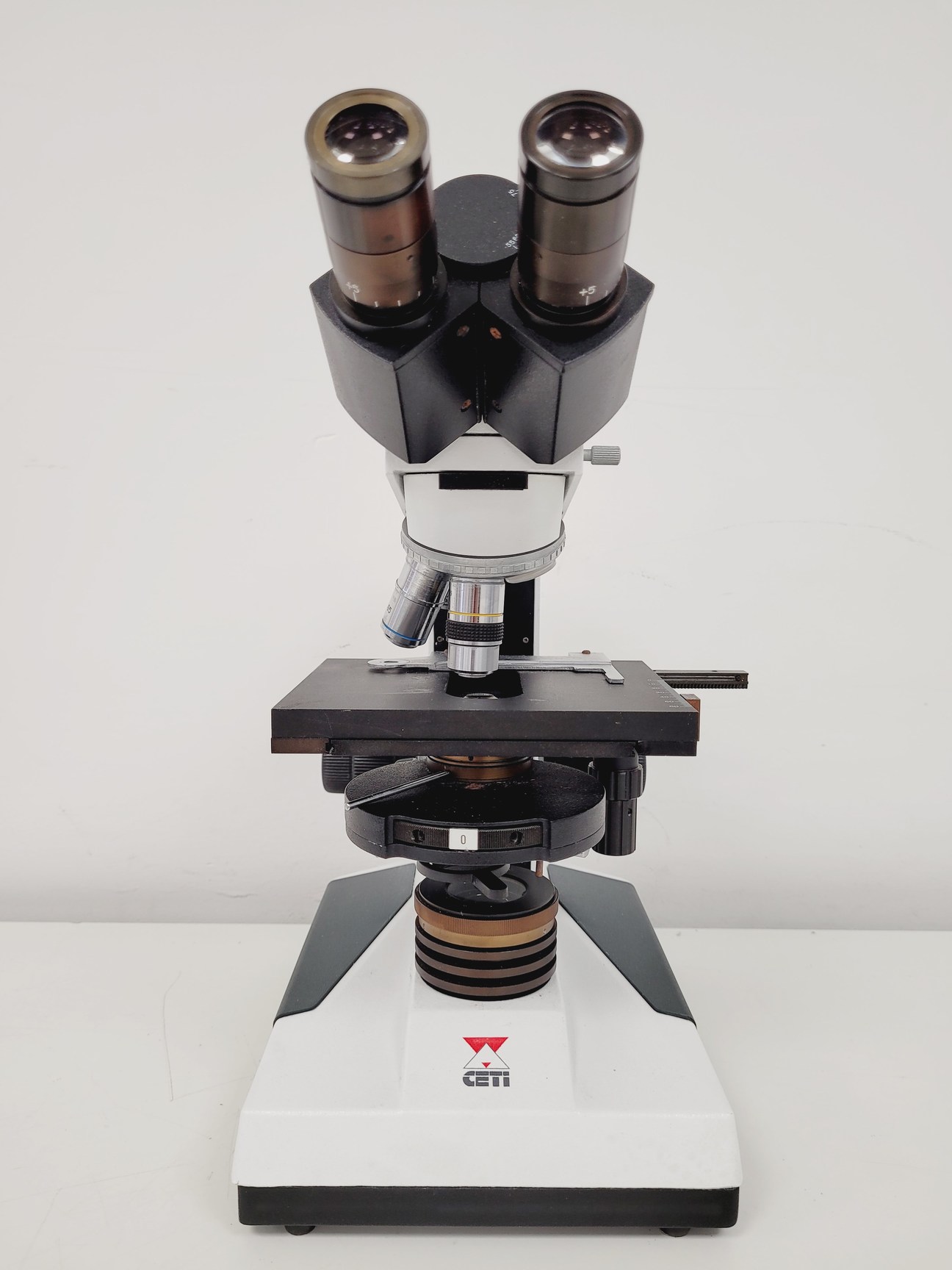 CETI TOPIC- B Laboratory Compound Binocular Microscope with 3 x ...