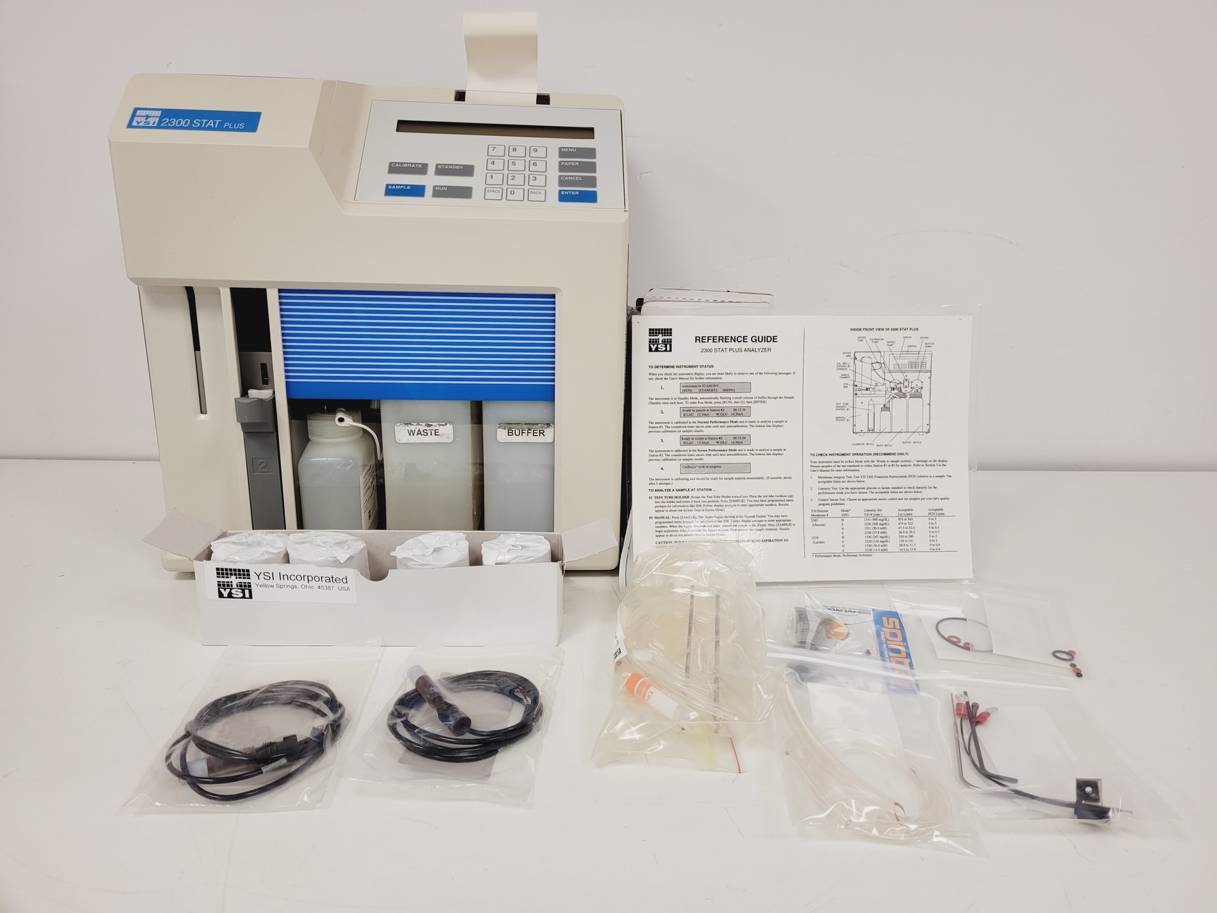 YSI 2300 Stat Blood Glucose and Lactate Analyser 2300D Lab