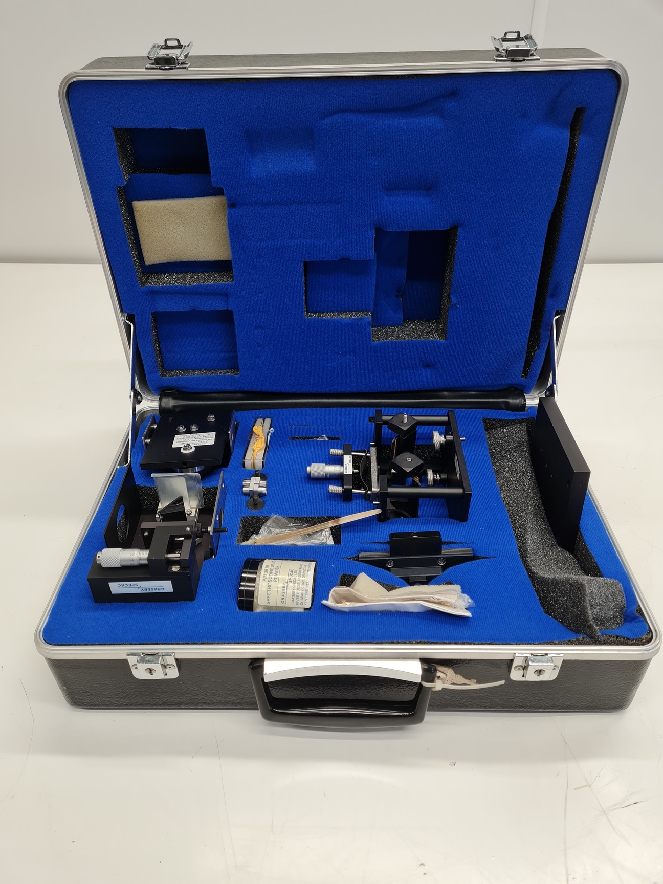 Case of Graseby Specac Spectroscopic Spectrometer Reflectors & Parts Lab